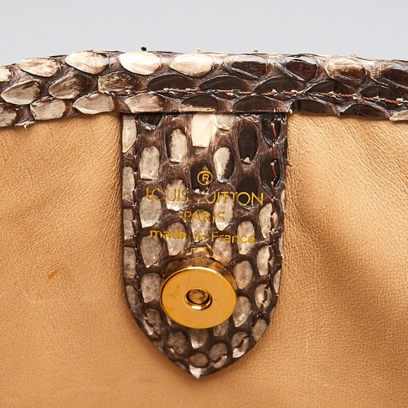Louis Vuitton | Bags | Rare Python Louis Vuitton Galleria Authentic ...